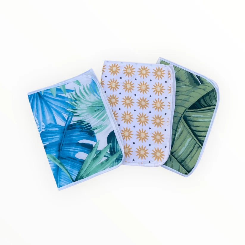 Pack Of 3 Baby Diaper Changing Sheet ( 23 x 15 Inches Medium Size ...
